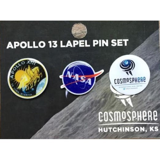 Apollo XIII Pin Set – Cosmosphere