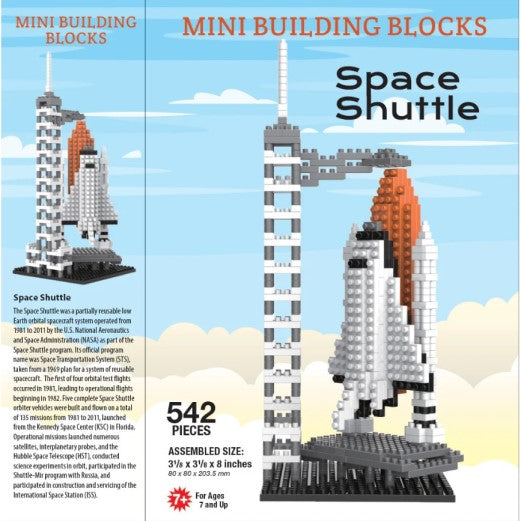 Space Shuttle Mini Blocks – Cosmosphere
